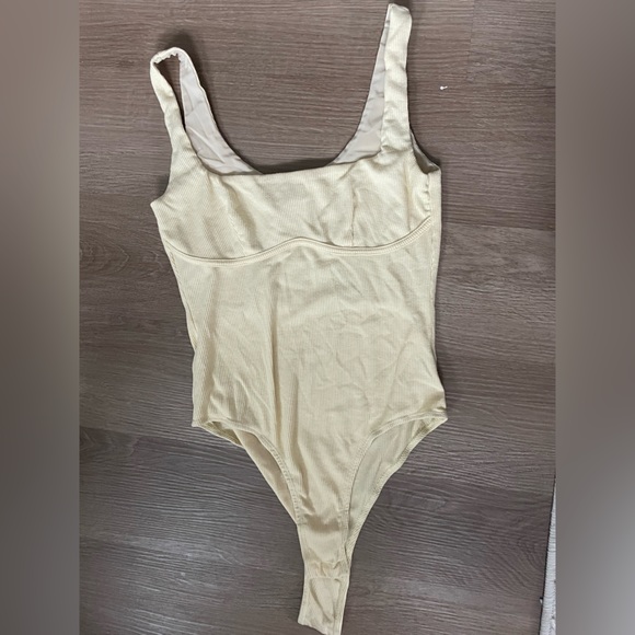 Princess Polly | Tops | Princess Polly Yellow Thing Styled Bodysuit ...